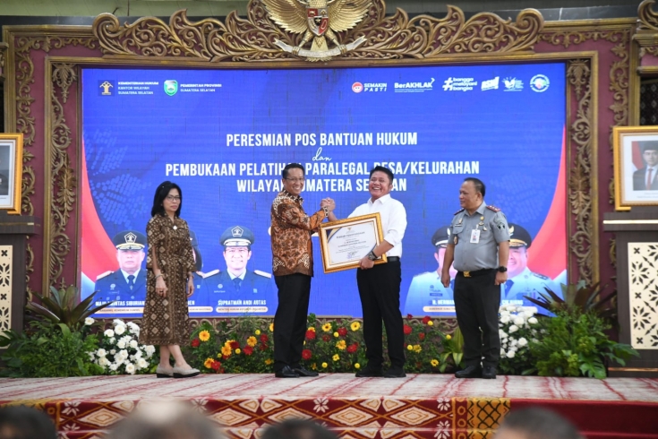 menkum posbankum dibentuk sebagai pemenuhan akses terhadap keadilan ...